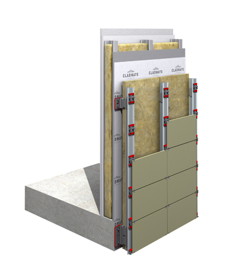 Fibre Cement Panel Cladding - Cladmate - Cladding Support Systems