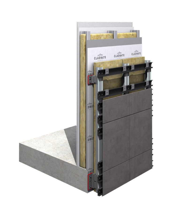 Fibre Cement Panel Cladding - Cladmate - Cladding Support Systems