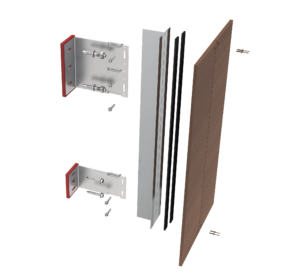 Top Face Fix Cladding Support CMS01 Systems in the UK