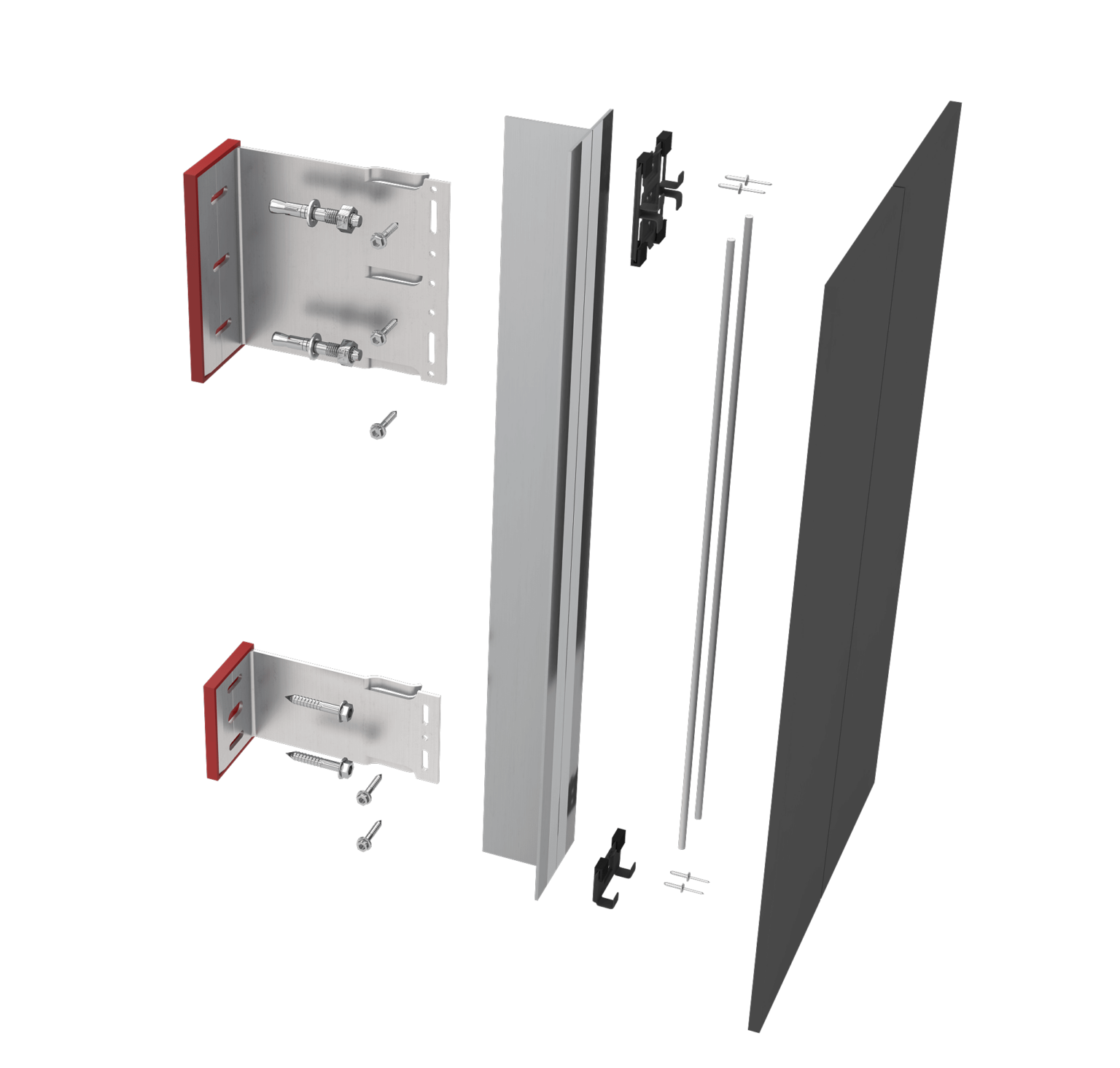 Multi Clips Cladding Support System - Cladmate - Cladding Support Systems