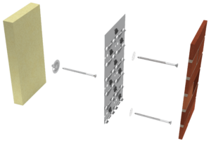 Wallclad Insulated Cladding Support System - Cladmate - Cladding Support Systems